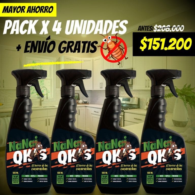 NaNai QK´s: Insecticida Natural para Cucarachas