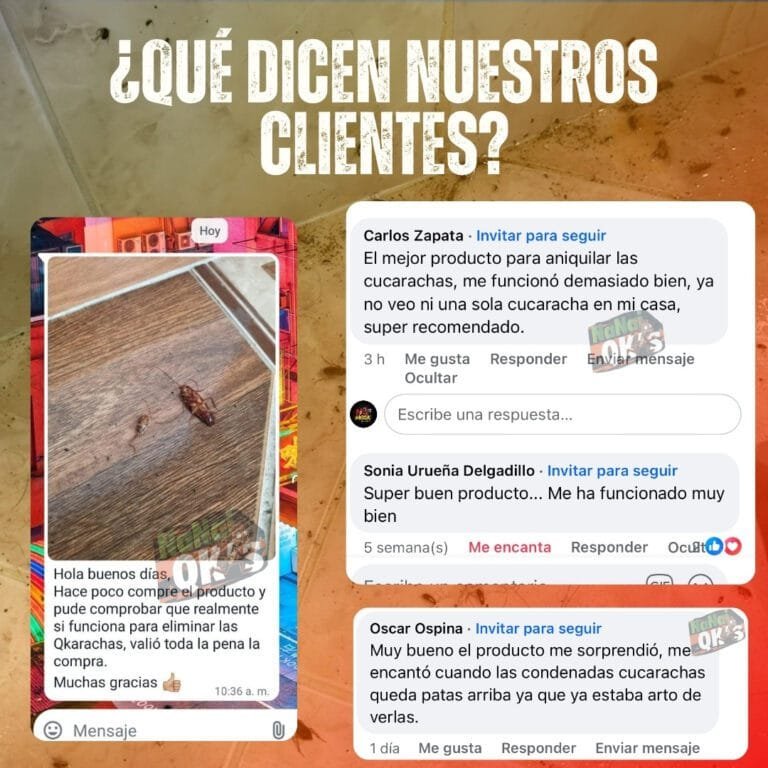 NaNai QK´s: Insecticida Natural para Cucarachas